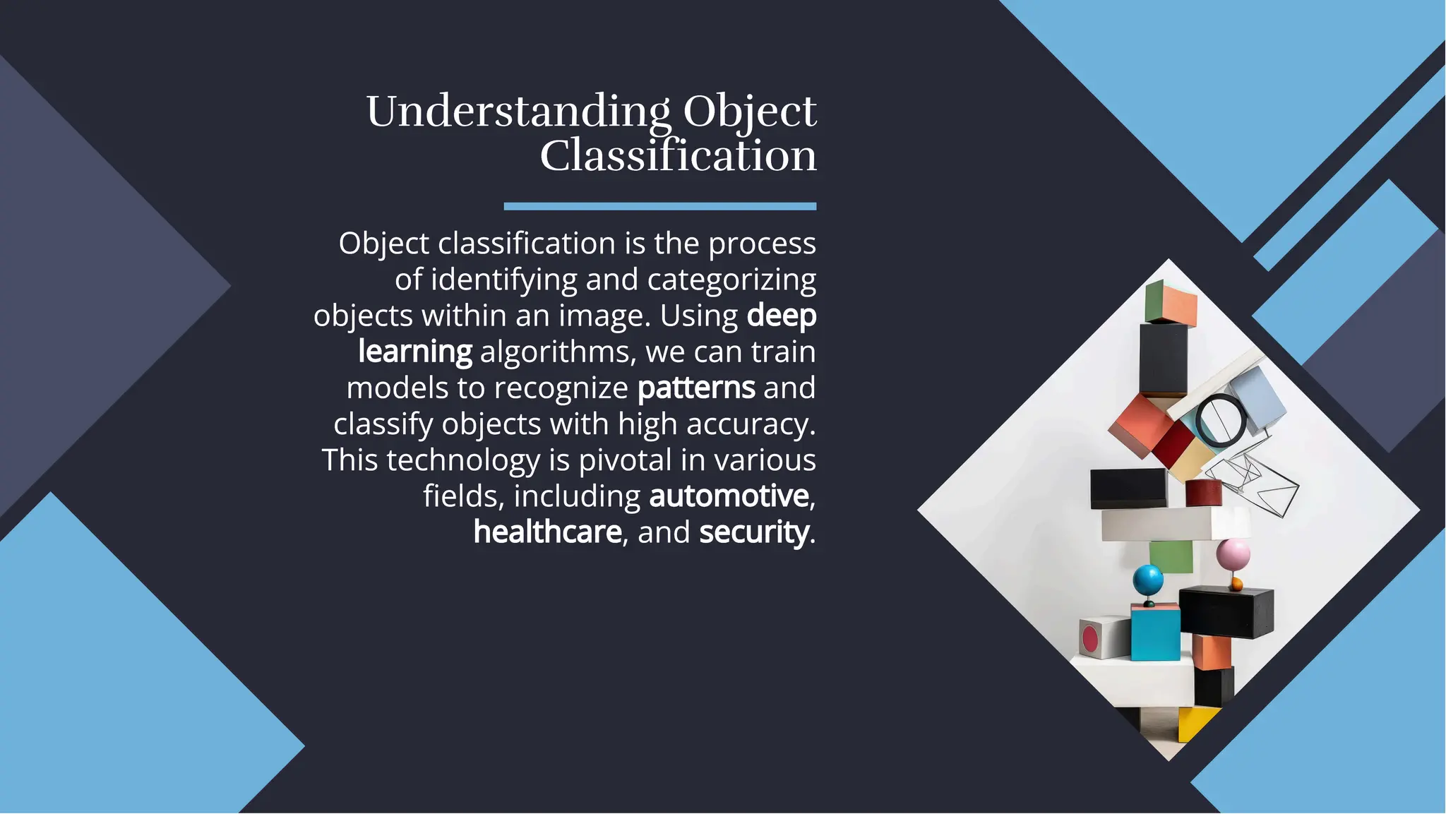 Object Classification And Recognition Using Deep Learning Methods Ppt