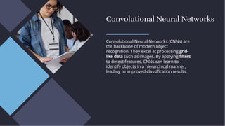 Object Classification and recognition using deep learning methods | PPT