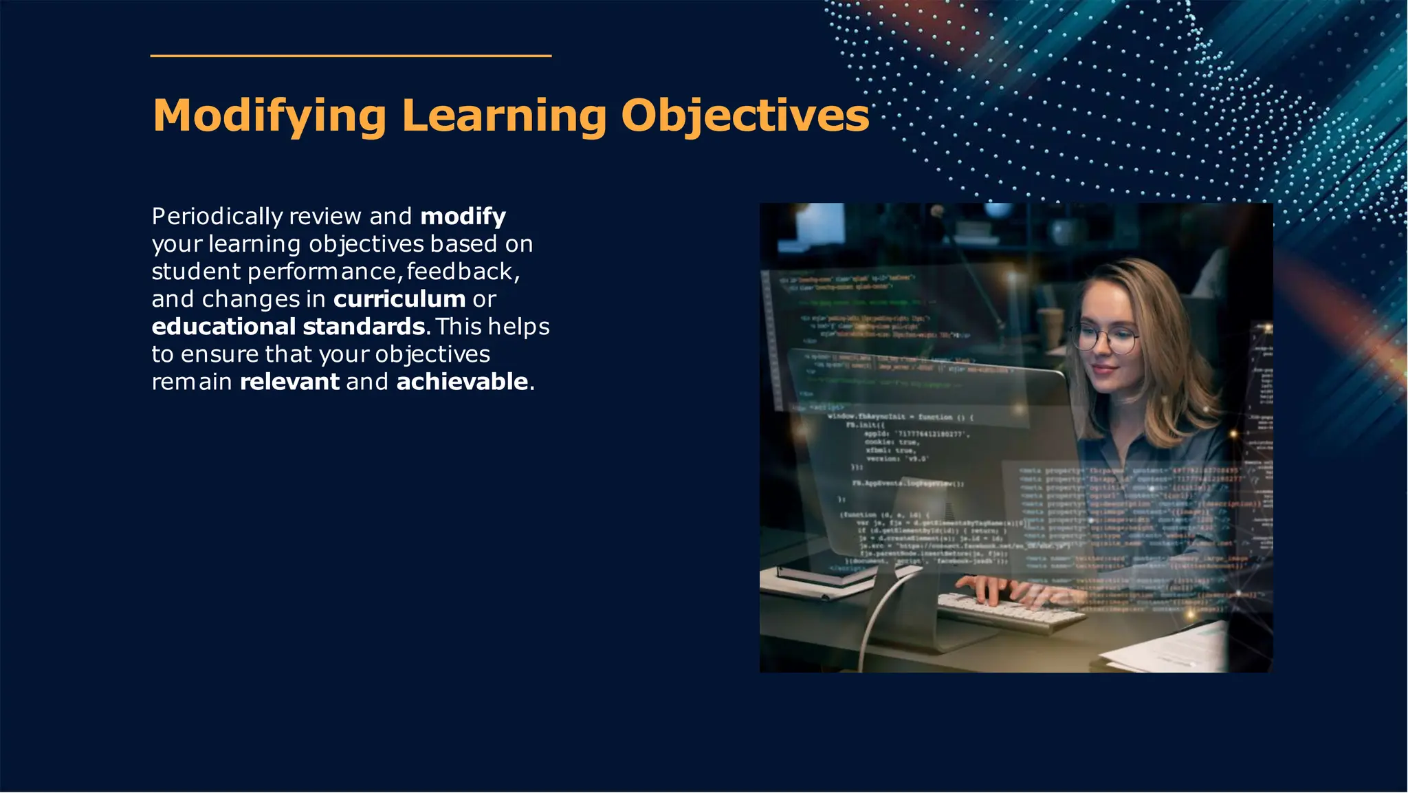 slidesgo-designingmodifying-learning-objectives-achievement-criteria ...