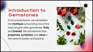 Differences Between Ruby And Emerald Gemstone | PDF | Jewelry Making ...