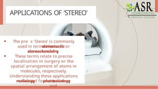 Anatomical prefixes stereo and tono by Vemavarapu Priscilla Jasper ...