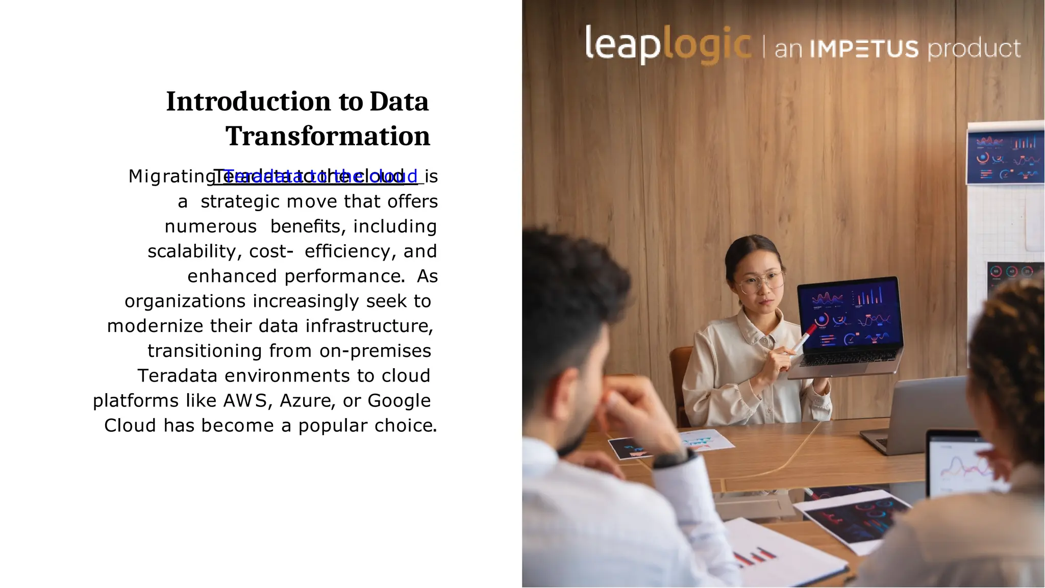 Online Migration From Teradata To Amazon | PPTX