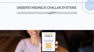 Introducting E-Detection and E-Challan Systems For Automating Traffic ...