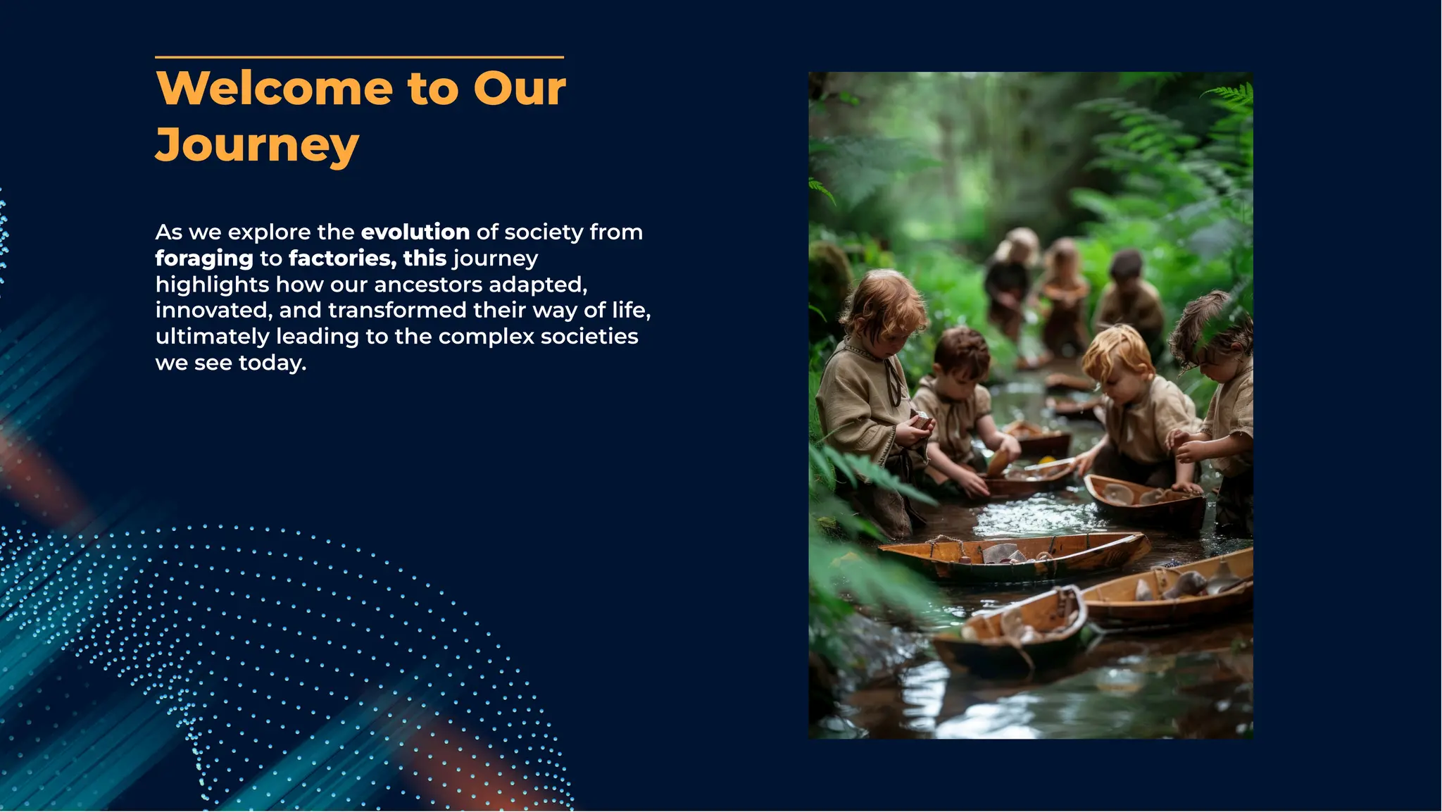 Evolution of Society; From foraging to the era of factories | PPT