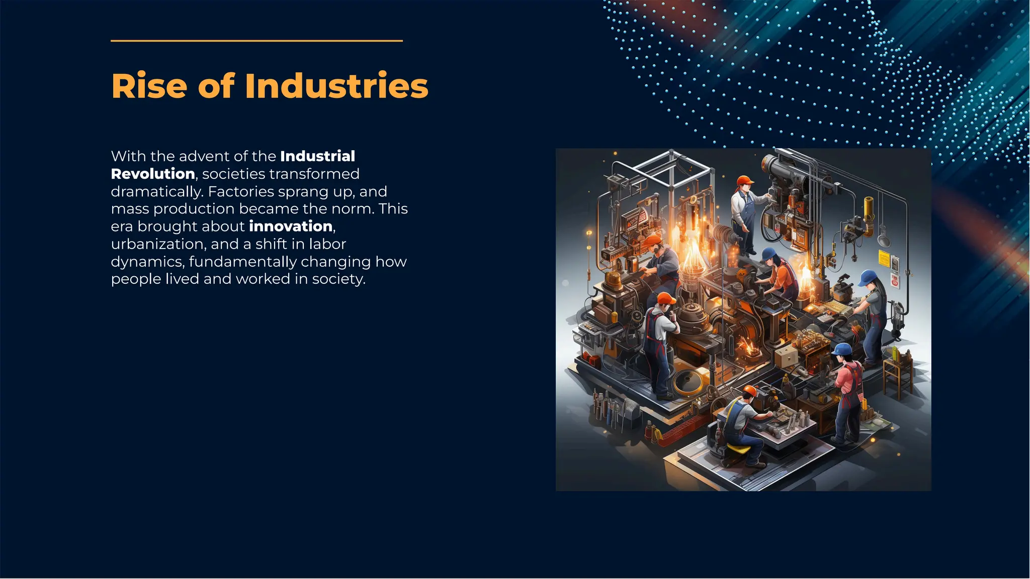 Evolution of Society; From foraging to the era of factories | PPT