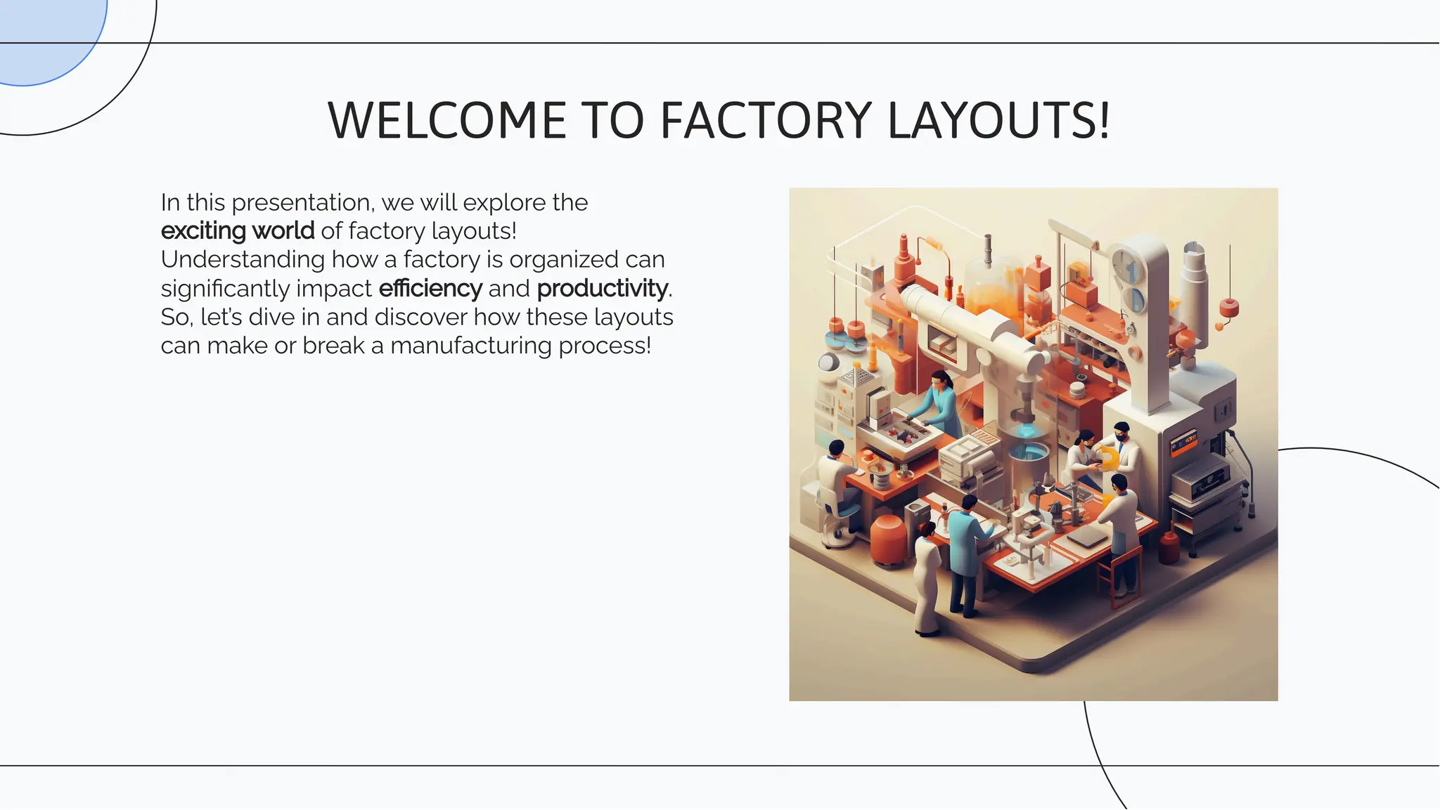 Factory Layout in automotive industry and the explanatin | PDF ...