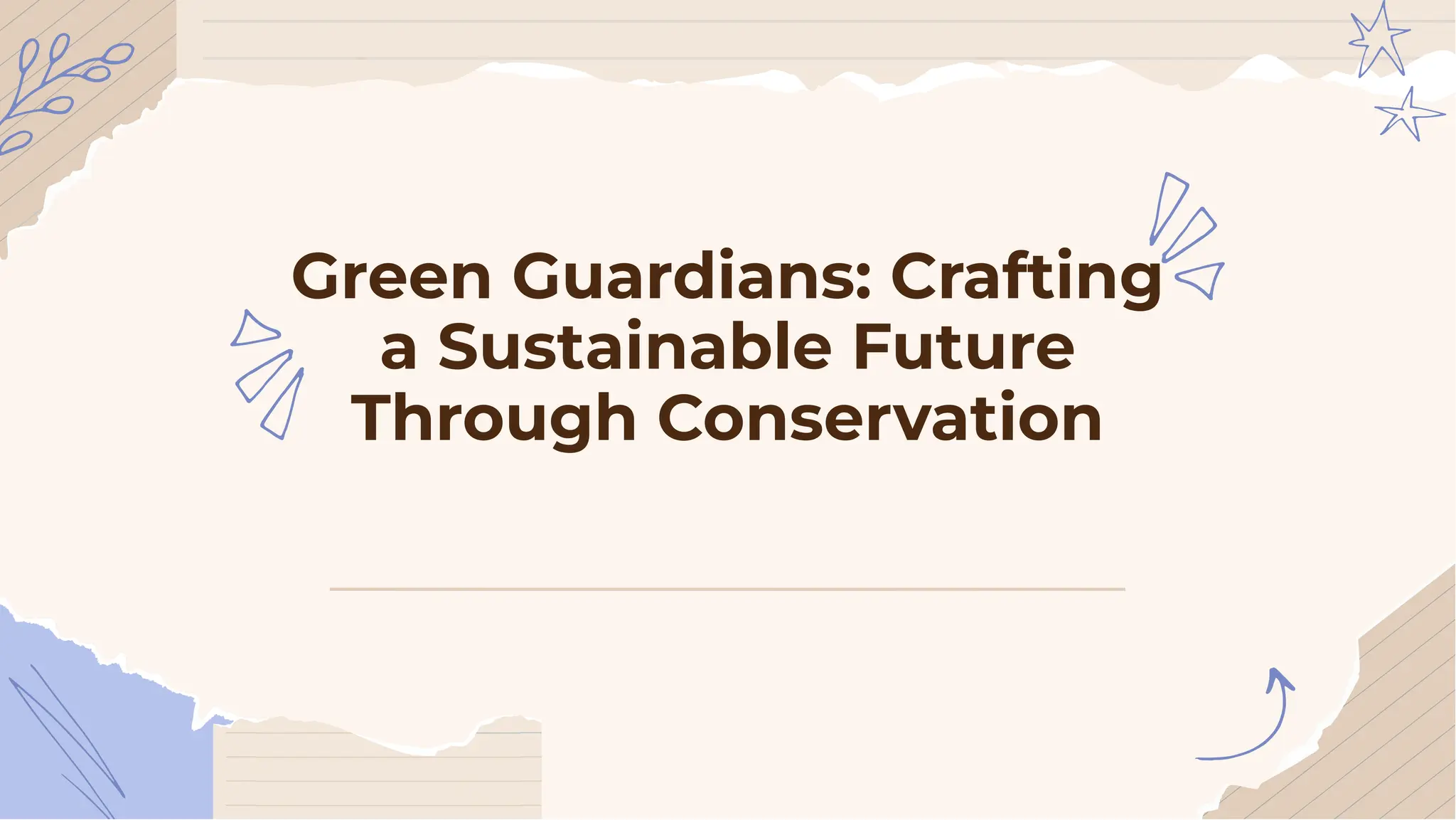 Environment " sustainability and conservation" | PDF