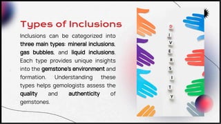 importance of gemstones inclusions gemlab | PPT