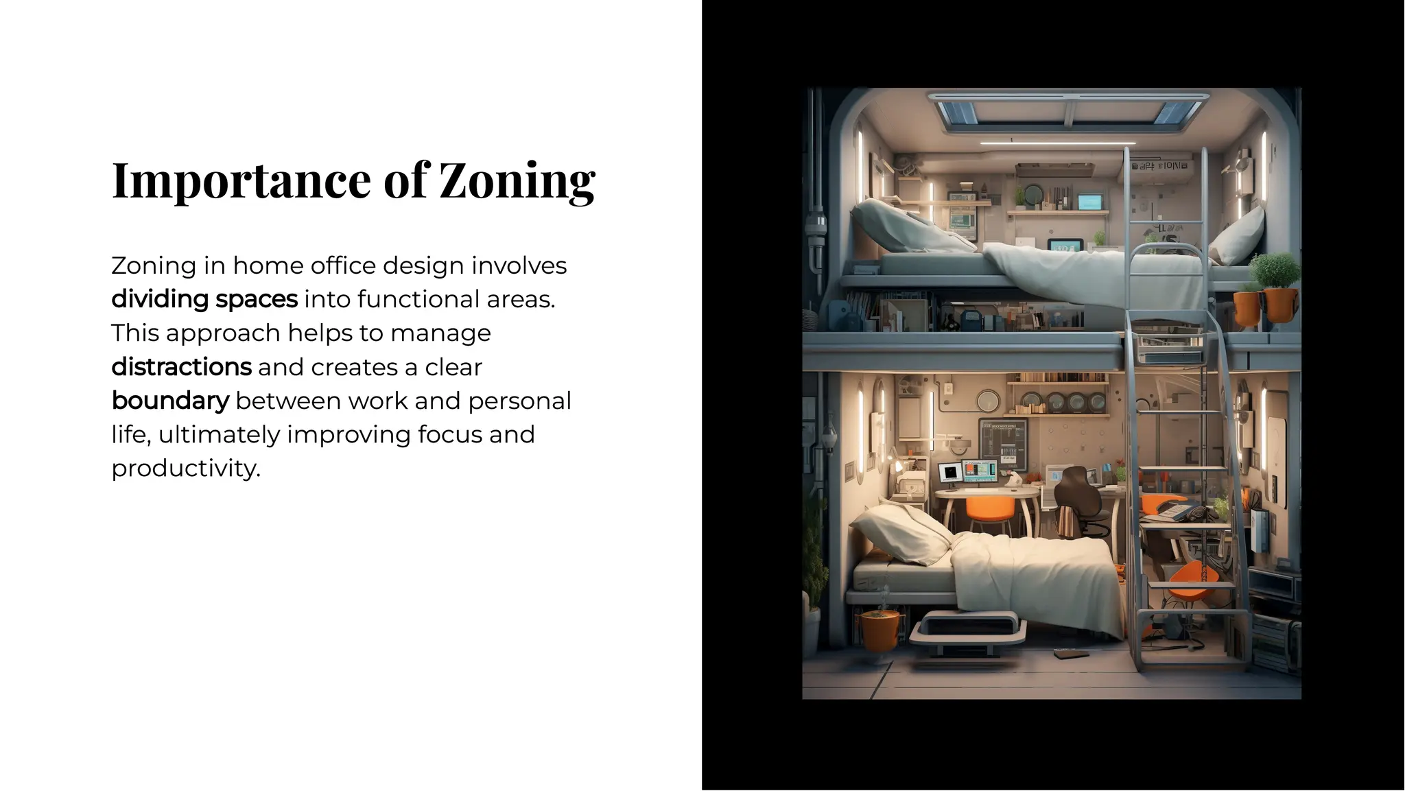 architecture program workspaces zoning and | PPT