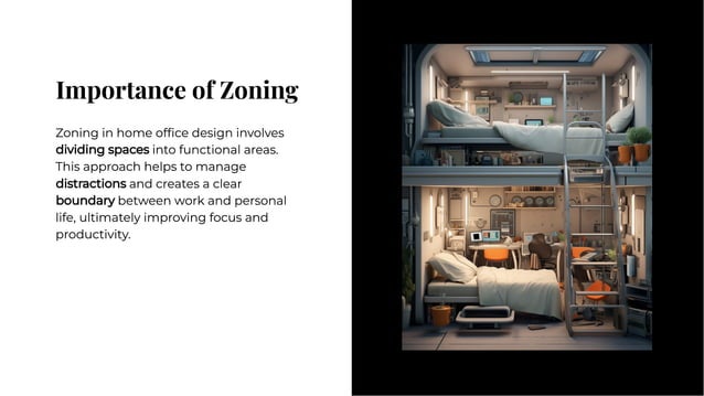 architecture program workspaces zoning and | PPT