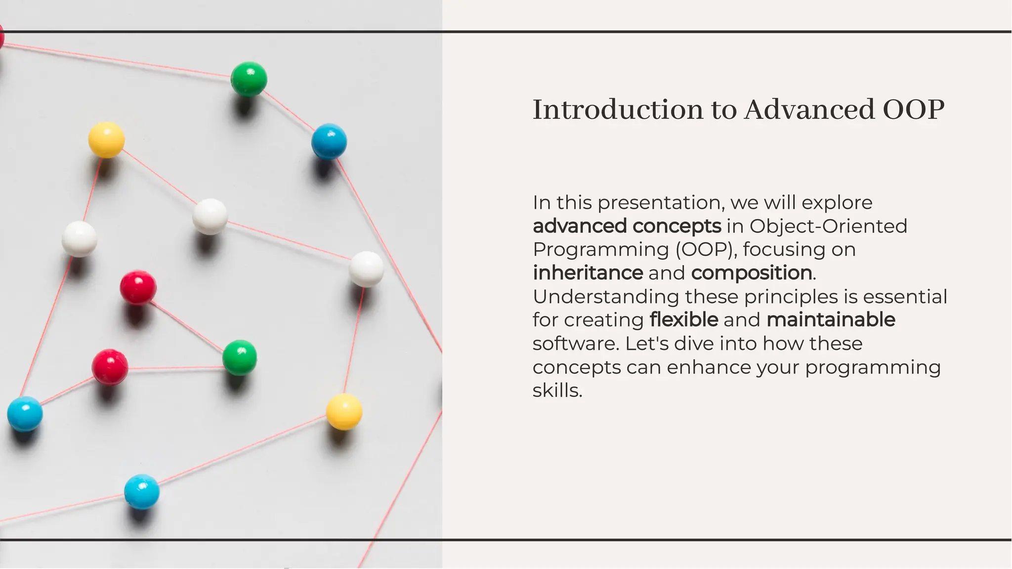 Advanced OOP Concepts: Inheritance vs. Composition | PPT Advanced OOP Concepts: Inheritance vs. Composition | PPT