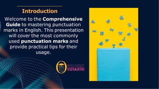 Most commonly used punctuation marks in english | PPT