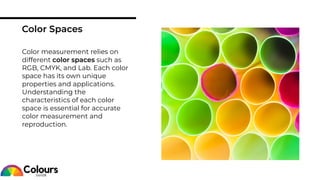 Principles of Colorimetry - Mastering the Art of Colour Measurement | PDF