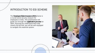 How To Apply For The ESI Scheme In 2024? | PDF