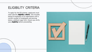 How To Apply For The ESI Scheme In 2024? | PDF