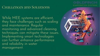 Enhancing Water Management with Multiple Effect Evaporators (MEE) | PPT