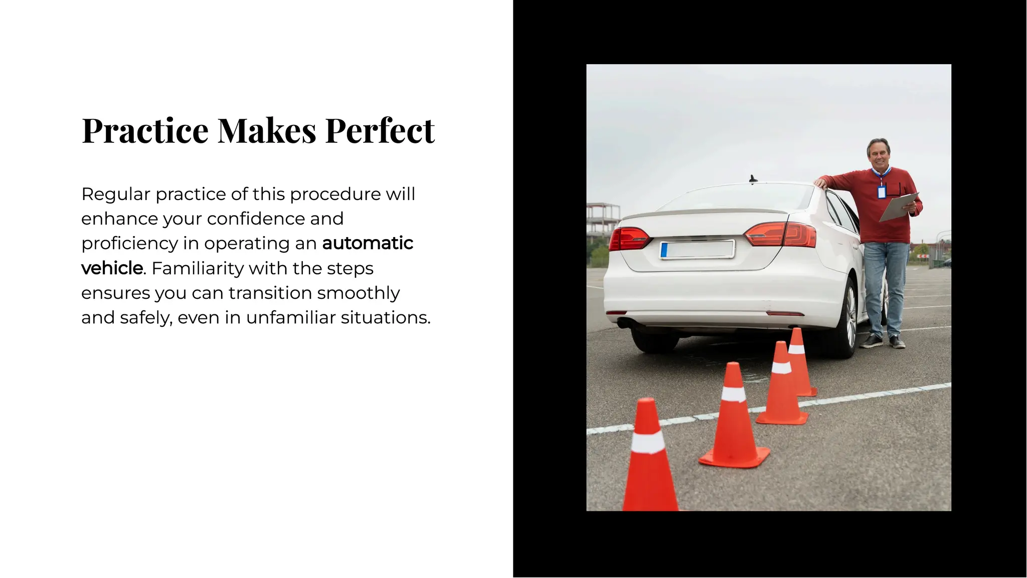 Automatic car driving steps to steps.pdf