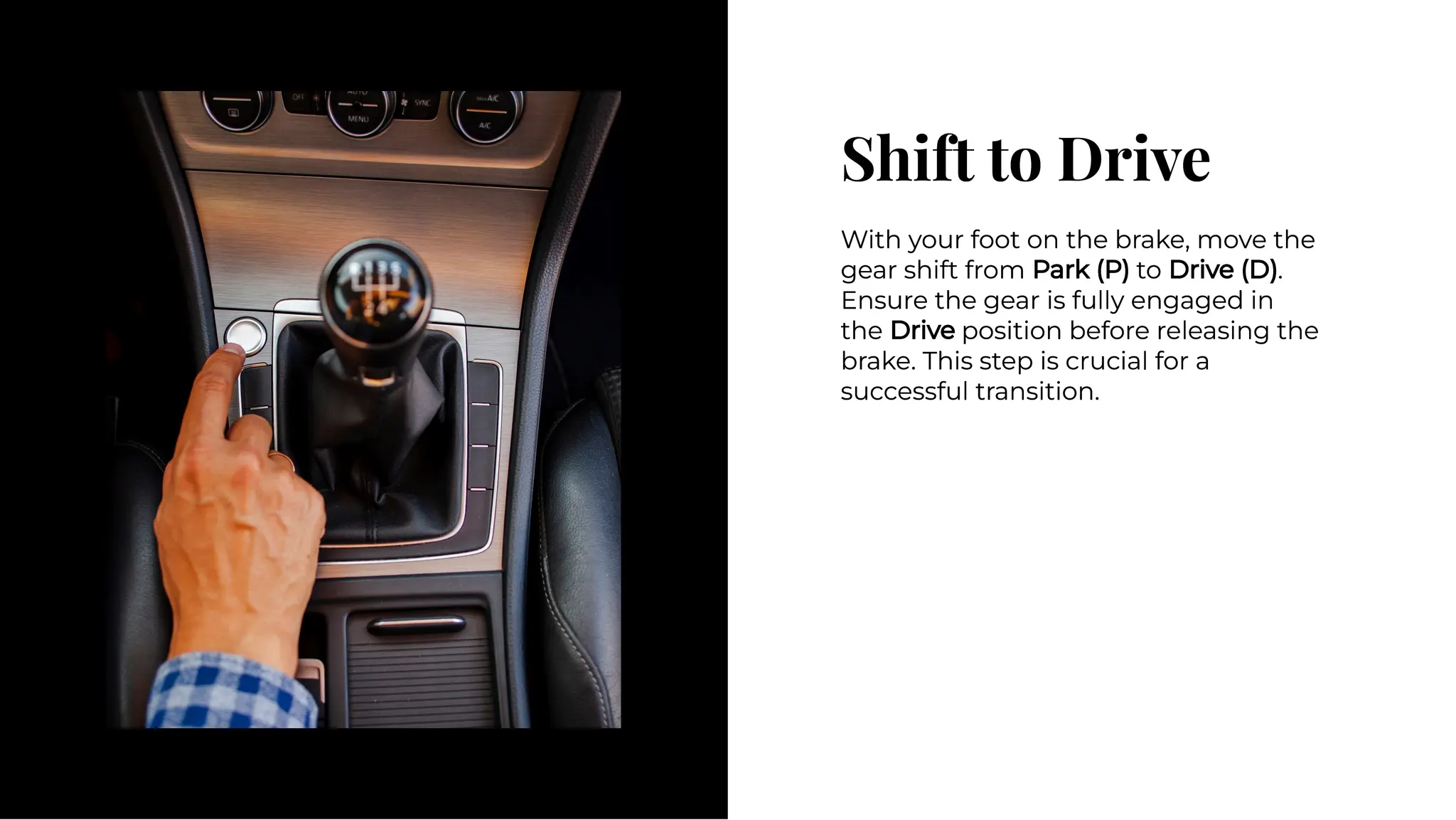 Automatic car driving steps to steps.pdf