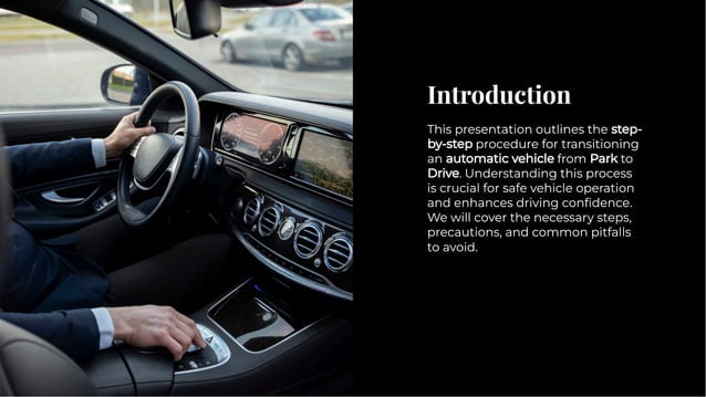 Automatic car driving steps to steps.pdf