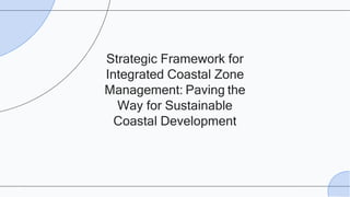 Integrated Coastal Zone Management Plan - Approach To Sustainable ...