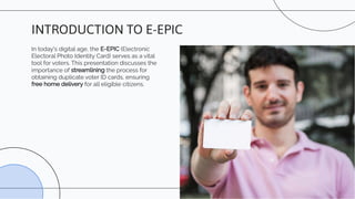 Duplicate Voter ID Card Process : Get E-EPIC Voter Card Delivered to ...