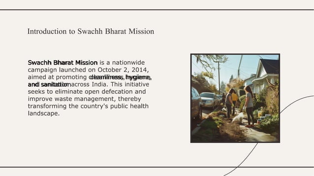 Swachh Bharat Mission (SBM) - Transforming India Through Cleanliness | PDF