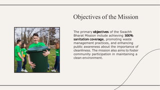 Swachh Bharat Mission (SBM) - Transforming India Through Cleanliness | PDF