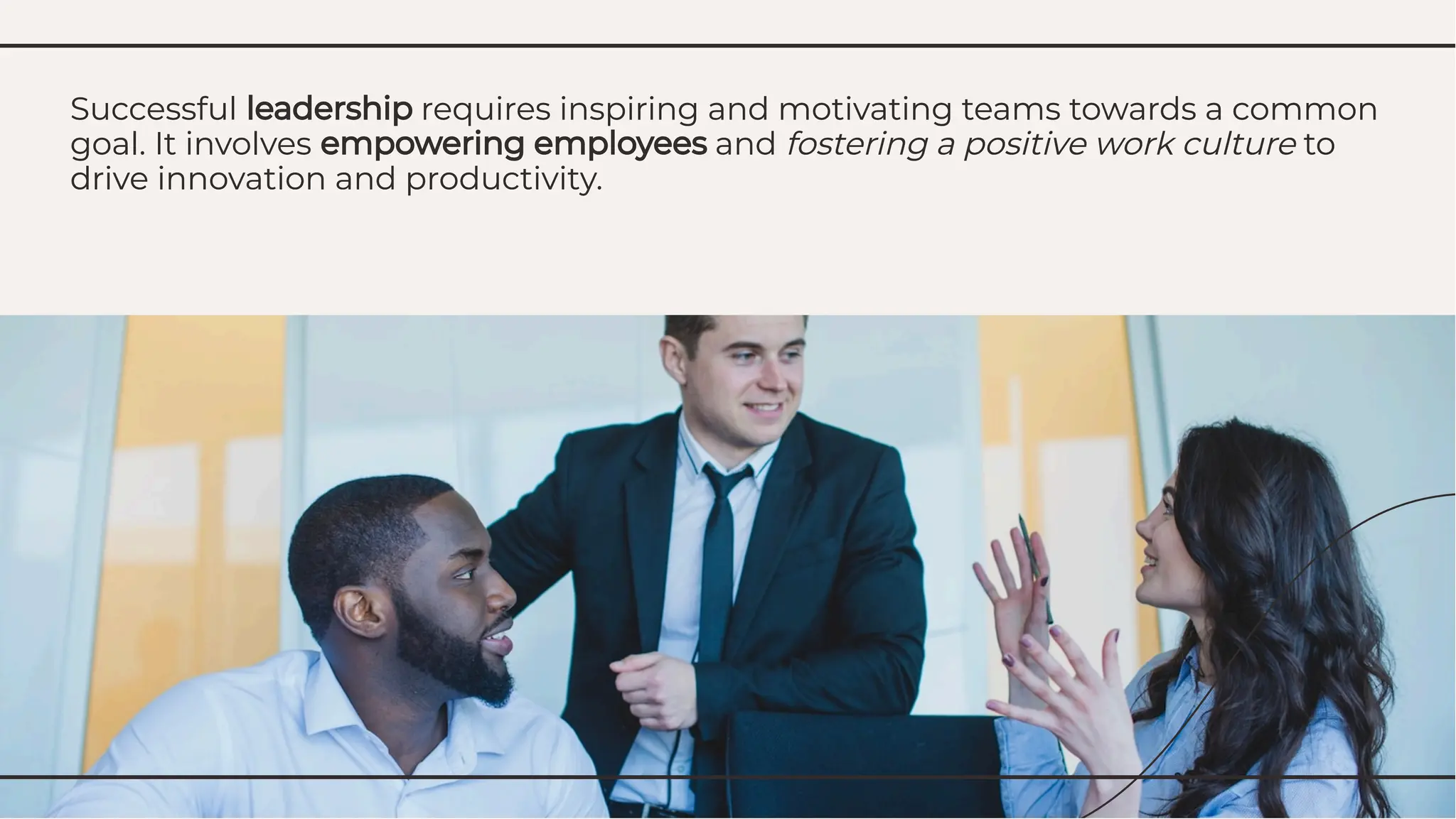 The art of the Business management overview | PPT