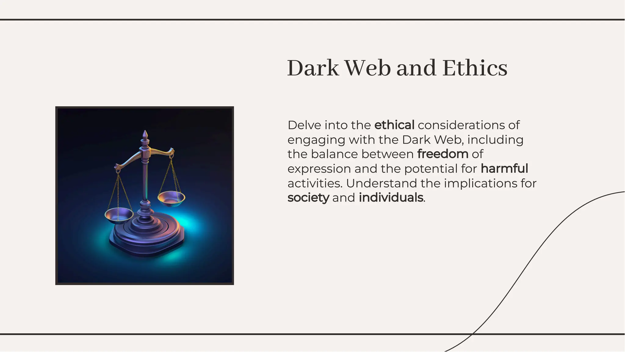 The hidden world Navigating the Dark Web | PDF