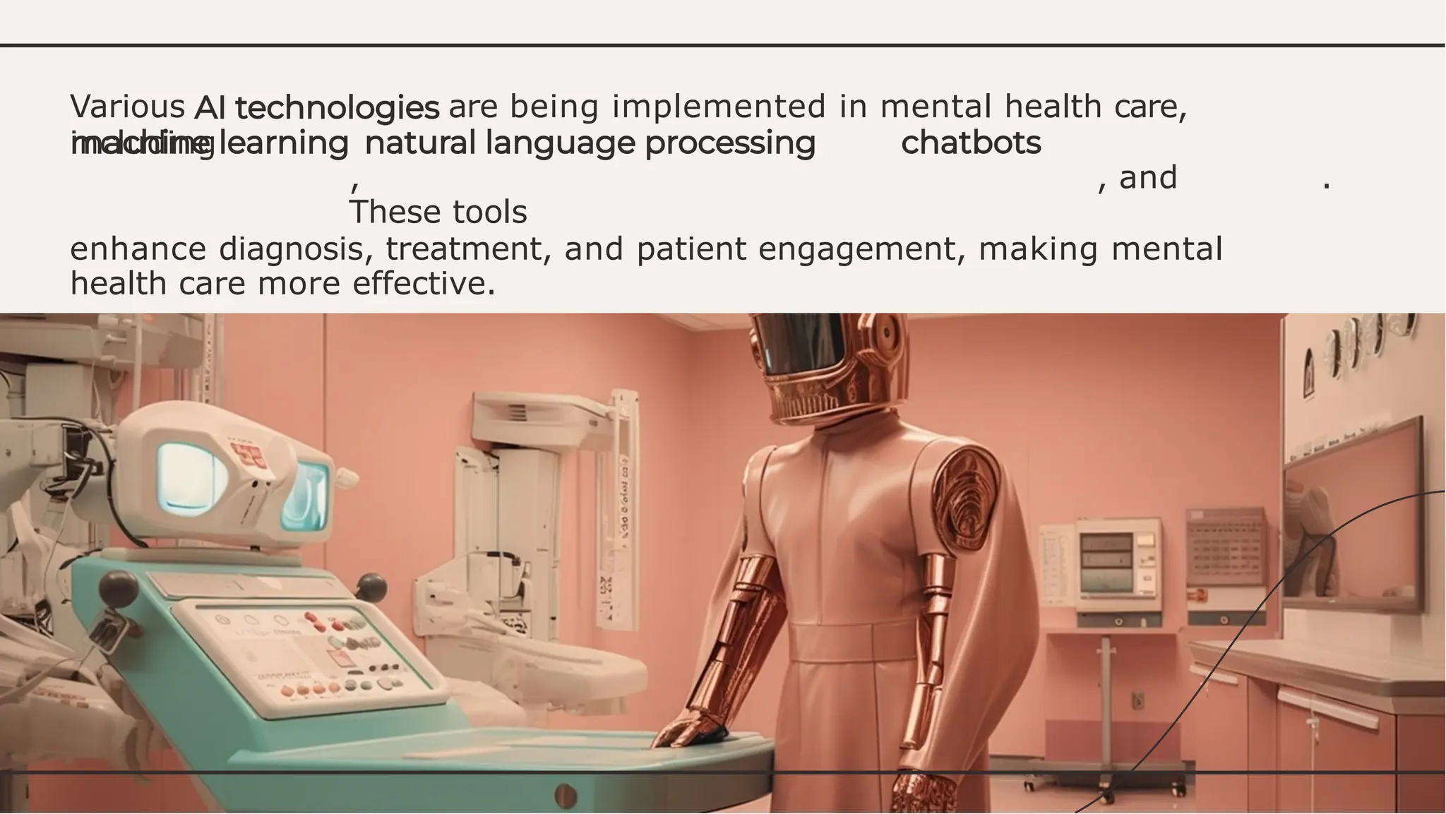 Artificial Intelligence in Mental Health .pptx