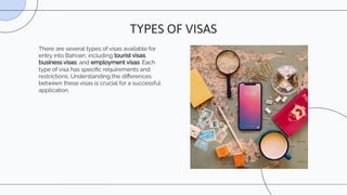 Bahrain Visa For Indians, Complete Process | PPT