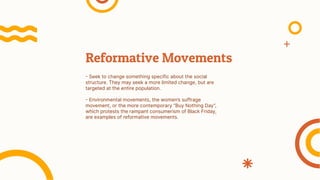 Understanding the Four Types of Social Movements | PPT