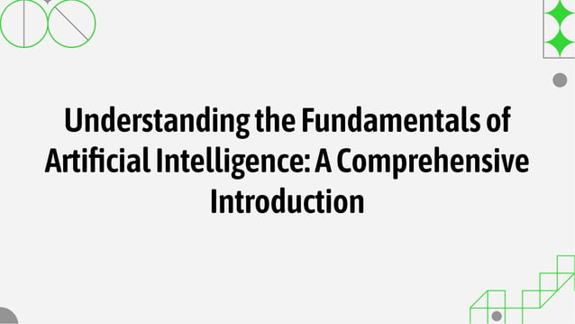 Introduction of Artificial Intelliegence | PDF