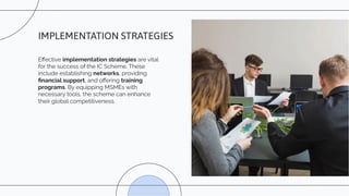 IC Scheme MSME 2024 - Global Potential For International Cooperation ...