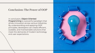 Real-World Applications of OOP (computer Science) | PDF