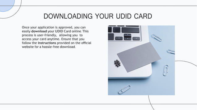 UDID Card Download, Benefits & Application Process | PDF | Internet for ...