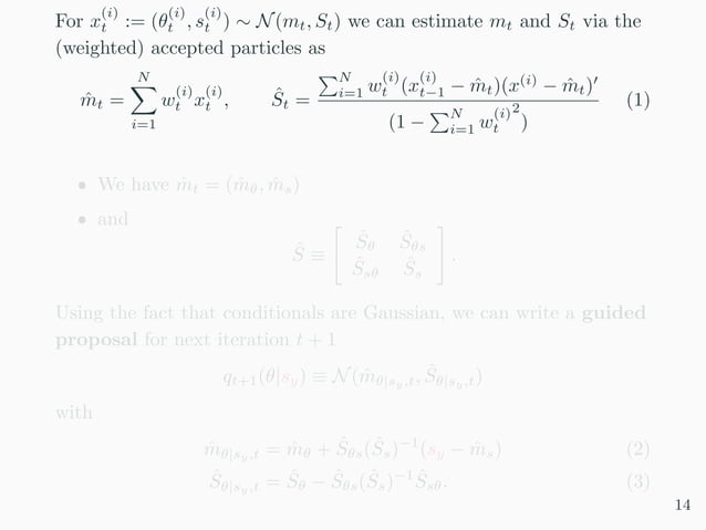 Guided Sequential Abc Schemes For Simulation Based Inference Ppt 3632