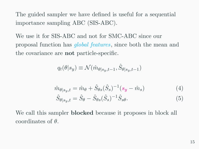 Guided Sequential Abc Schemes For Simulation Based Inference Ppt
