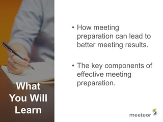 Meeting Best Practices Overview | PPTX | Resume Writing and Advice ...