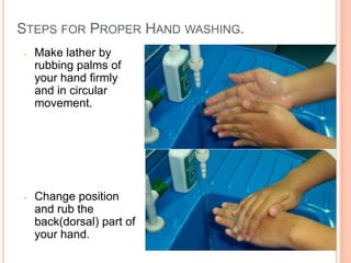 Slides hand safety & hygiene | PPTX
