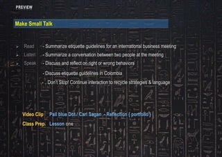 SK4 / U.1 - Small talk | PPT