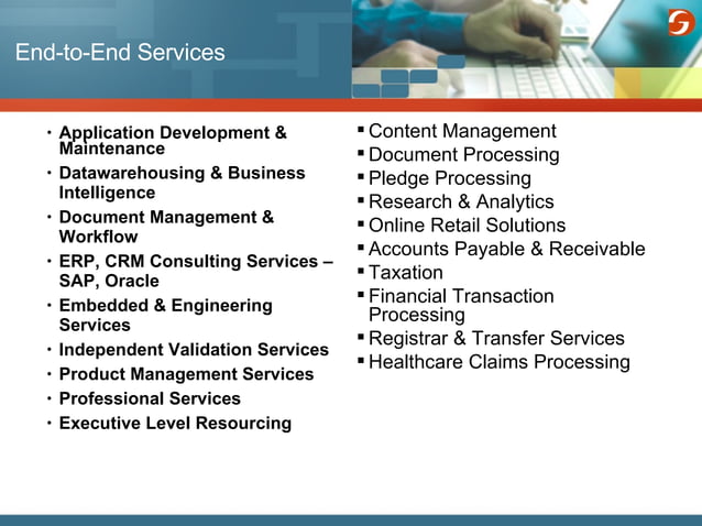 Datamatics Global Services | PPT | Information Services Industry ...