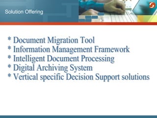 Datamatics Global Services | PPT | Information Services Industry | Industries