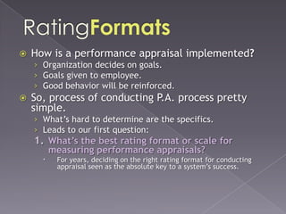 Performance Appraisal (Updated) | PPTX