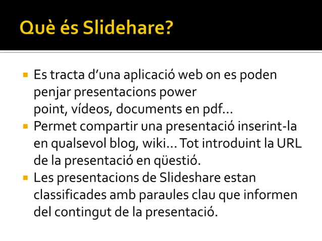 Tutorial Slideshare | PPTX