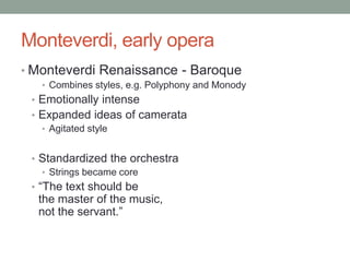 Baroque opera | PPTX