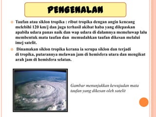 BENCANA ALAM RIBUT TAUFAN | PPTX