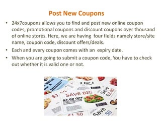 Online Coupon Codes | PPT