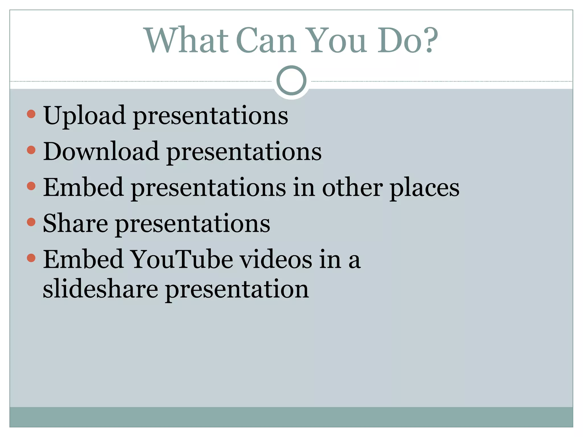 Slideshare | PPT