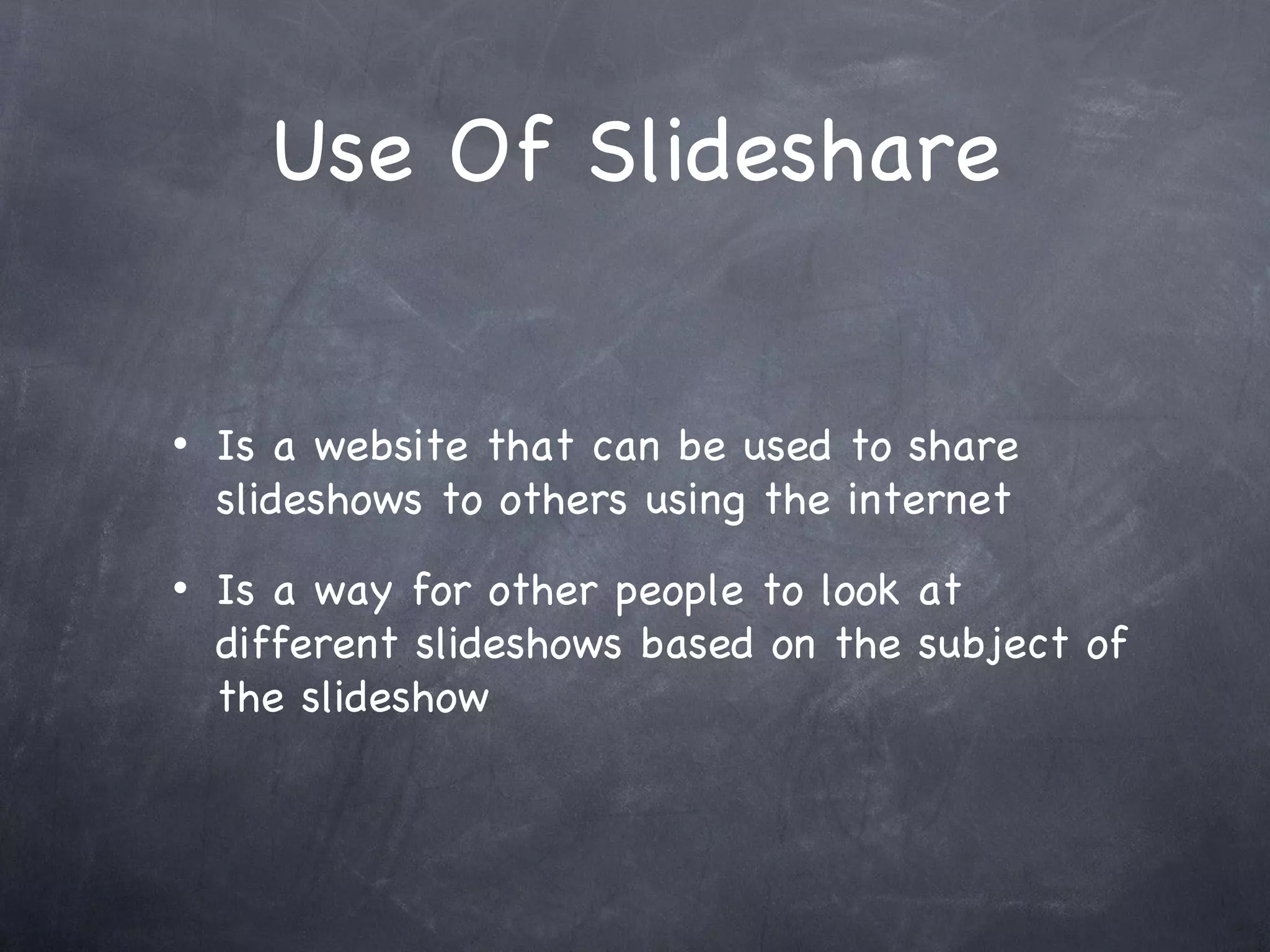 Slideshare | PPT
